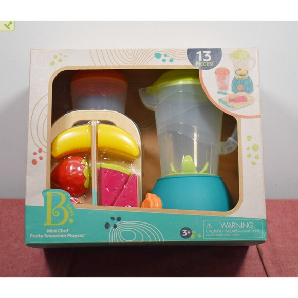 B. | Toys | B Toys Blender Play Set Mini Chef Fruity Smoothie Playset ...
